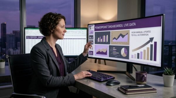 Enhance Presentations with PowerPoint Dashboards Live Data Integration